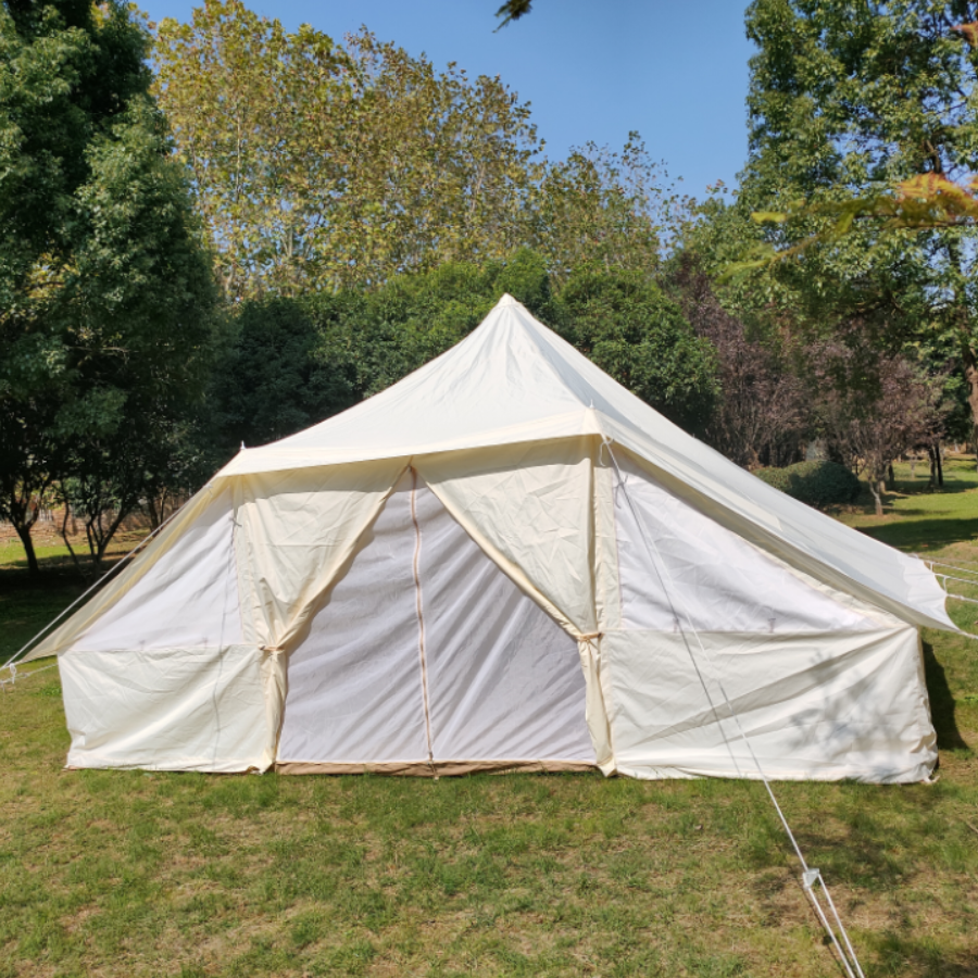 Outdoor Waterproof Oxford Cloth Family Camping Touareg Tent Luxury Gla ...